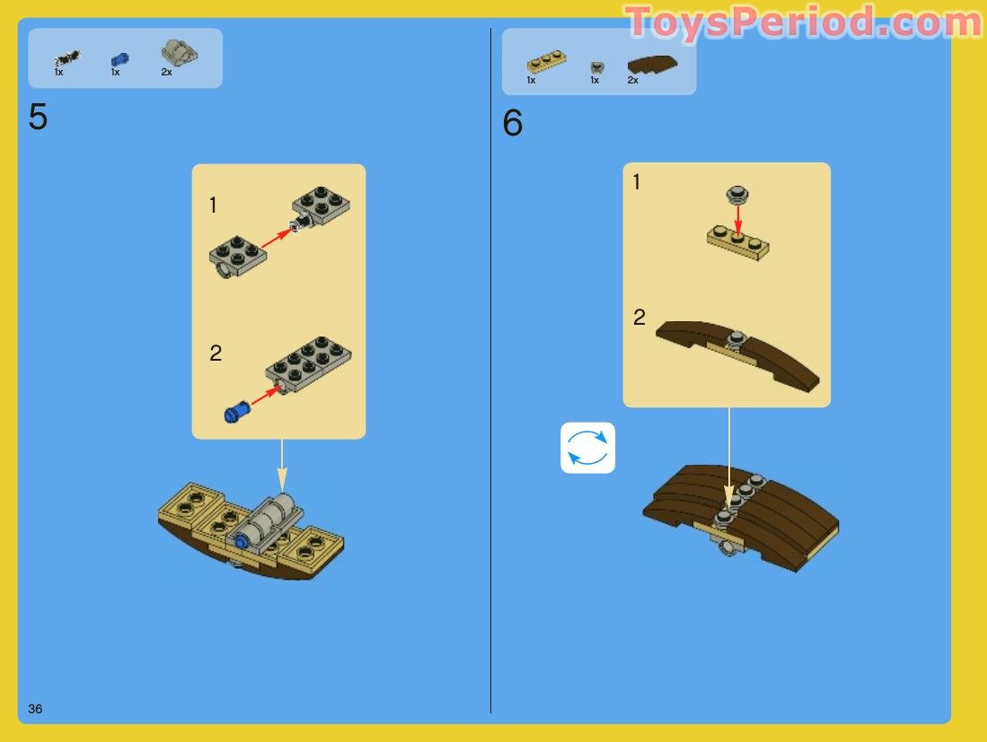 LEGO 10210 Imperial Flagship Instructions and Parts List