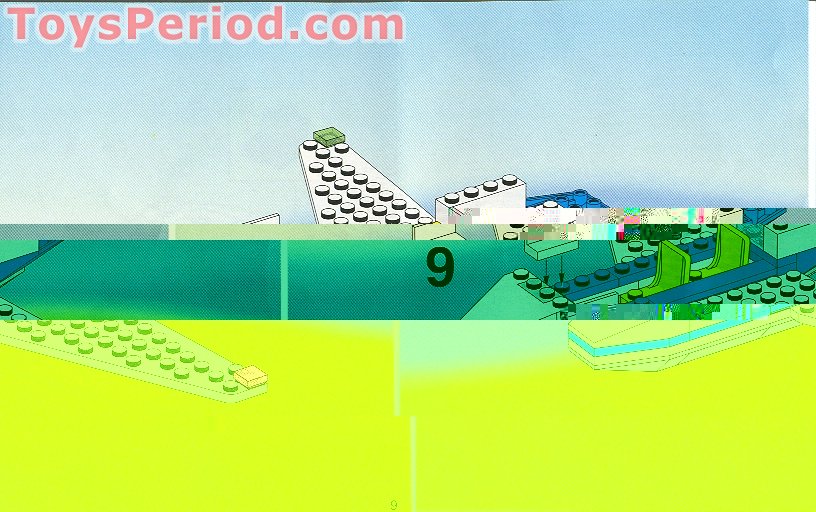 LEGO 2718 Aircraft and Ground Crew Instructions and Parts List