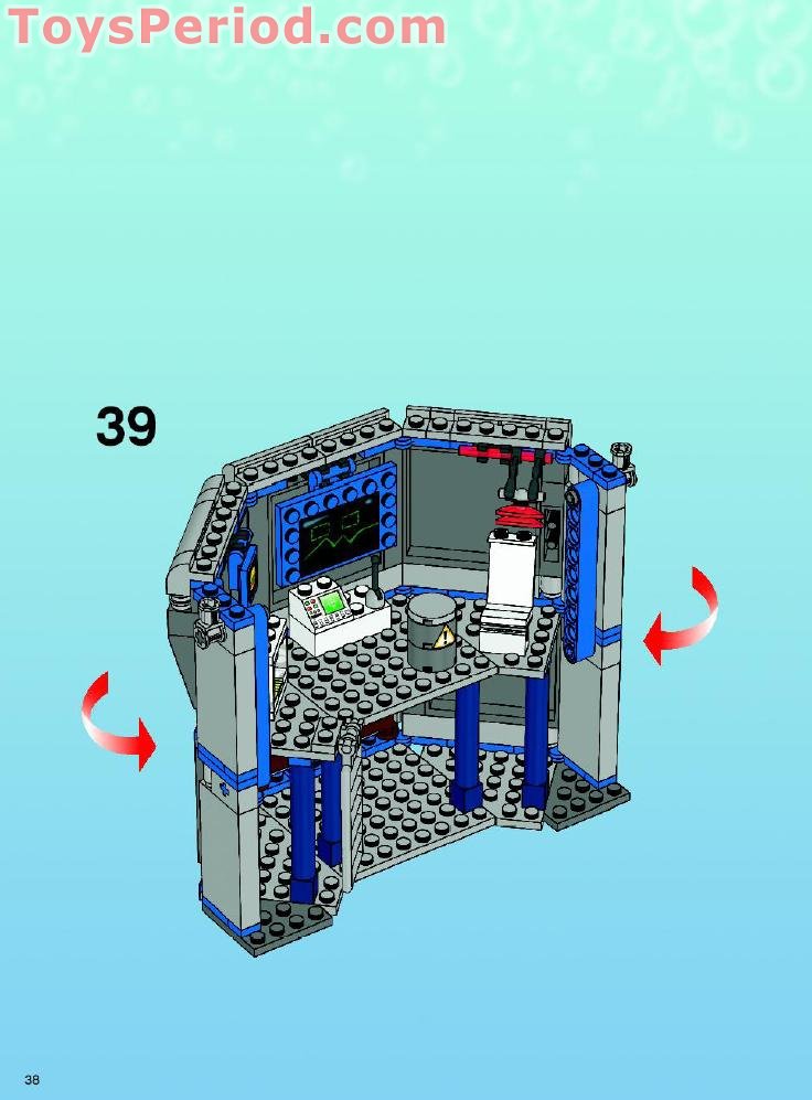 LEGO 4981 Chum Bucket Instructions and Parts List