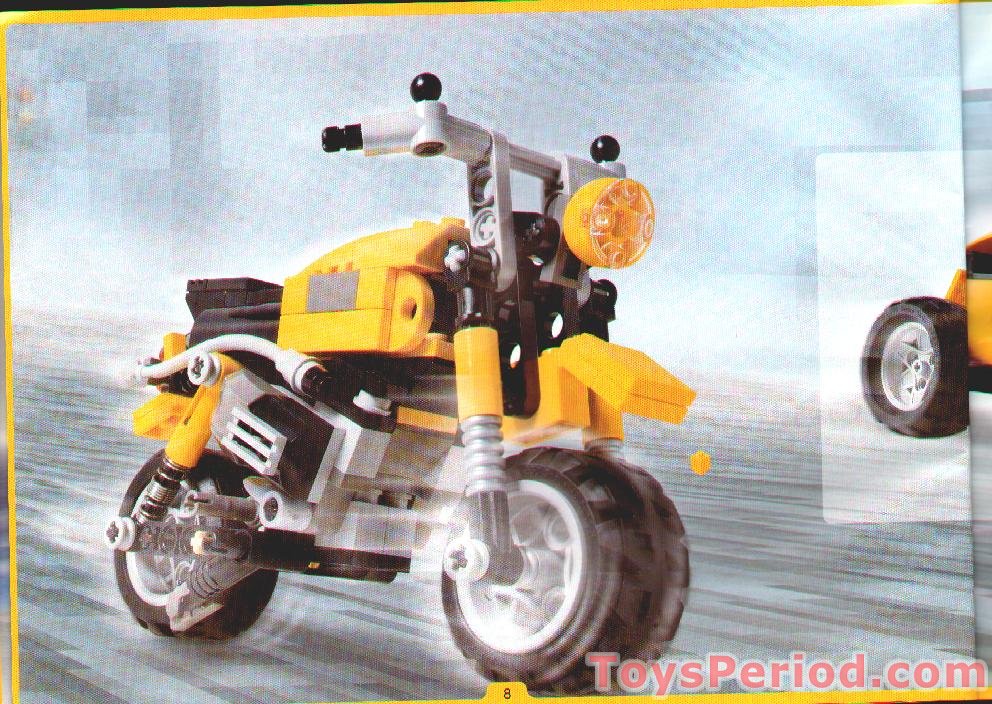 LEGO 4404 Land Busters Instructions and Parts List
