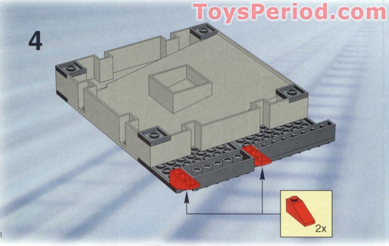 LEGO 4560 Railway Express Instructions and Parts List