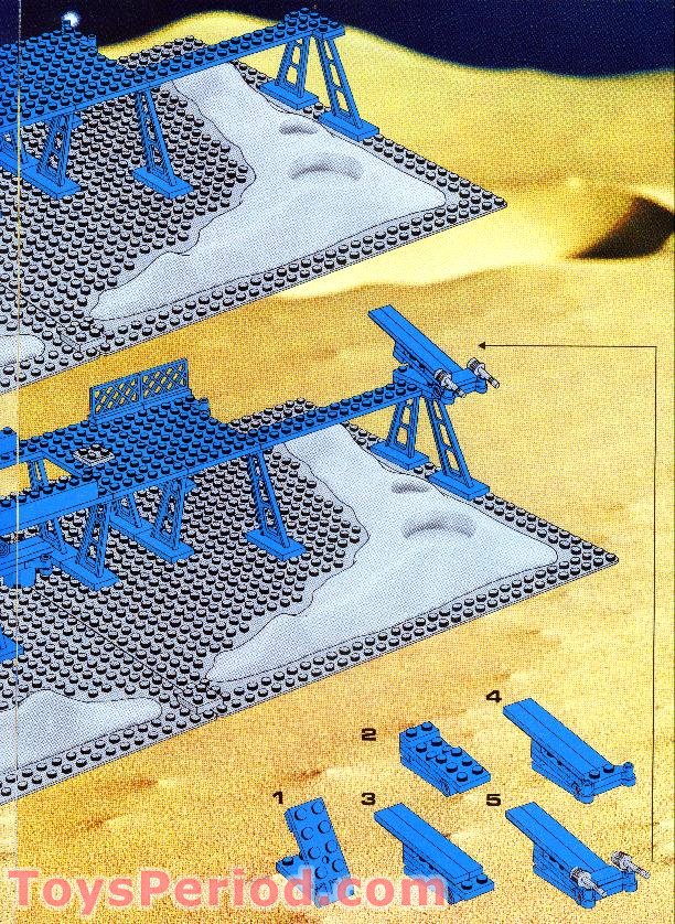 LEGO 6971 Inter-Galactic Command Base Instructions and Parts List