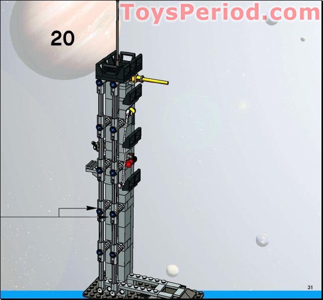 LEGO 7469 Mission to Mars Instructions and Parts List