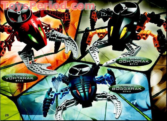 Bionicle Visorak Instructions