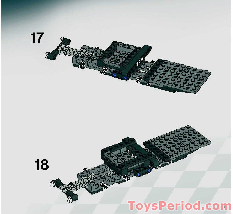 LEGO 8141 Off Road Power Instructions and Parts List