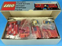 Train Sets - LEGO 7820 Mail Van Vintage 1980 Postal Railway Train Car Set