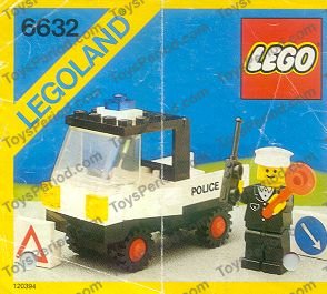 LEGO 6632 Tactical Patrol Truck Instructions and Parts List