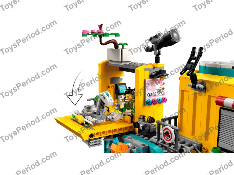 LEGO 80038 Monkie Kid's Team Van Set Parts List