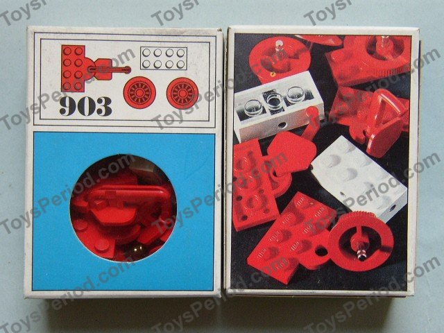 LEGO 903 Train Wheels and Couplers Set Parts List