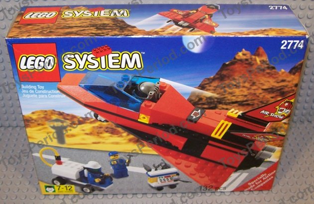 LEGO 2774 Airshow - Red Tiger Instructions and Parts List