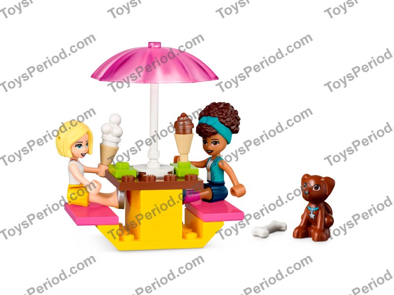 LEGO 41715 Ice-Cream Truck Set Parts List