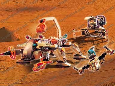 LEGO 7316 Excavation Searcher Instructions and Parts List