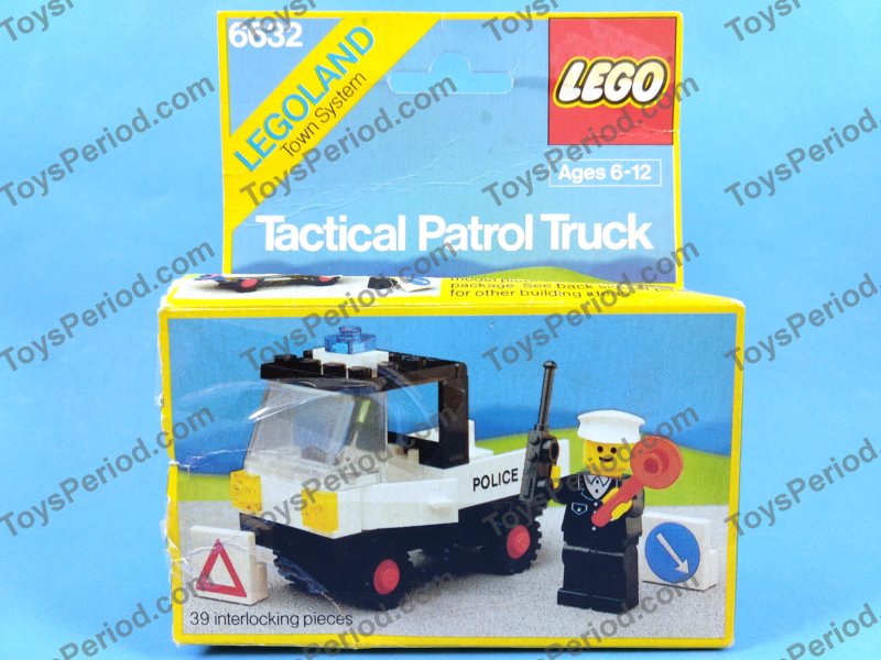 Town Theme Sets - LEGO 6632 Tactical Patrol Truck Vintage 1985 Town ...