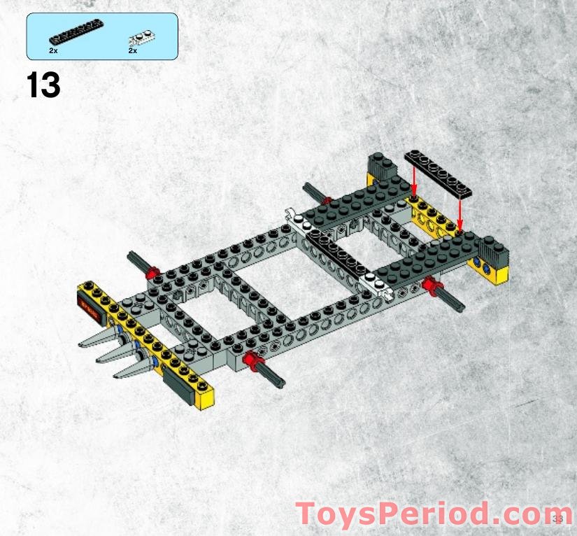 LEGO 5885 Triceratops Trapper Instructions and Parts List