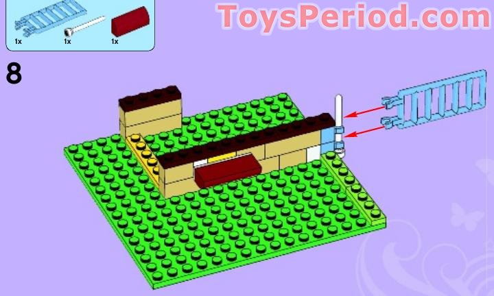 LEGO 3189 Heartlake Stables Instructions and Parts List