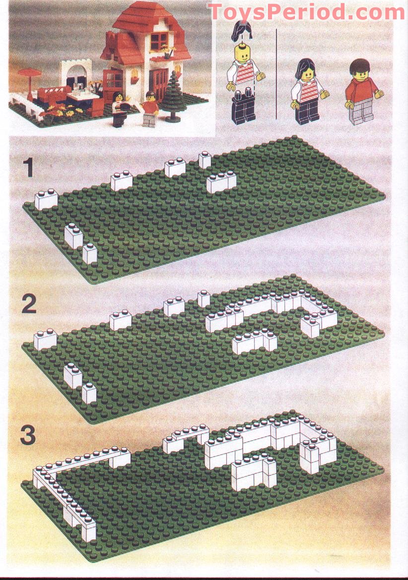 LEGO 710-3 Universal Building Set Instructions and Parts List