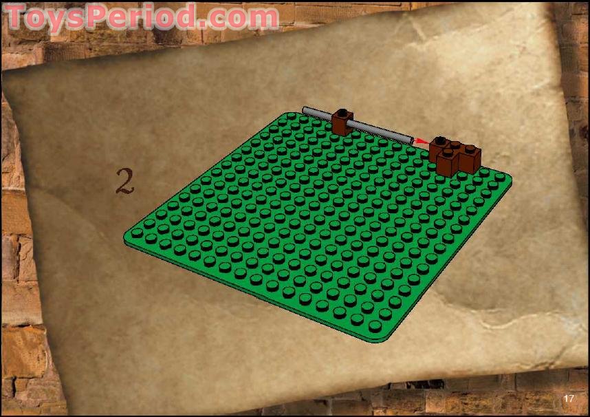 LEGO 4727 Aragog in the Dark Forest Instructions and Parts List