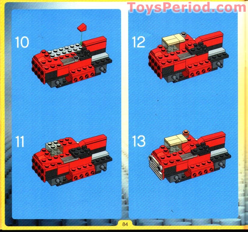 LEGO 4883 Gear Grinders Instructions and Parts List
