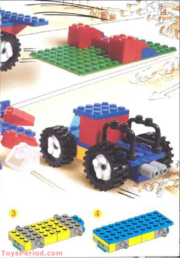 LEGO 4285 Classic Value Bucket Instructions and Parts List