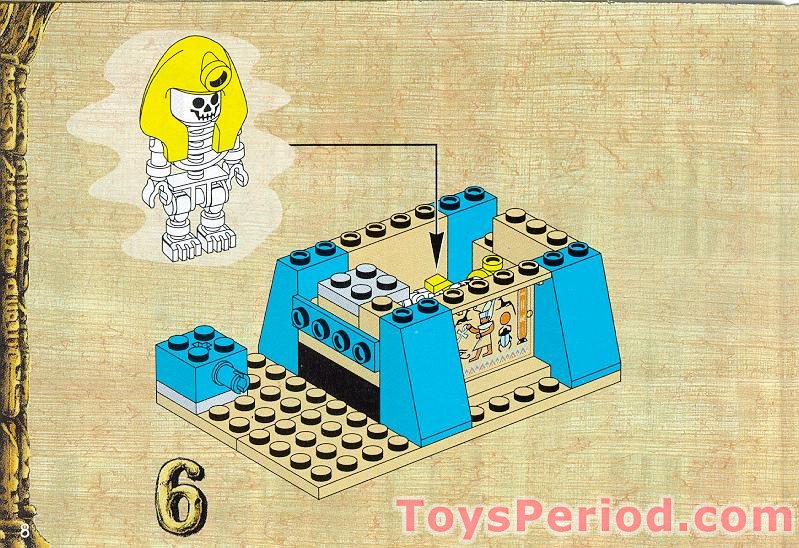 LEGO 5938 Oasis Ambush Instructions and Parts List