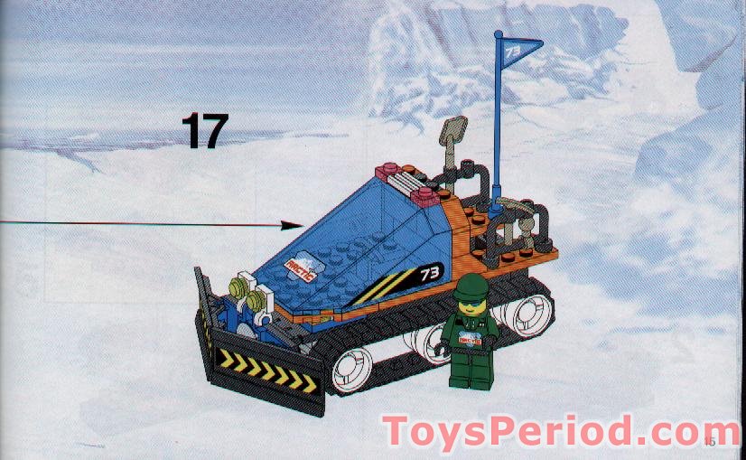 LEGO 6573 Arctic Expedition Instructions and Parts List