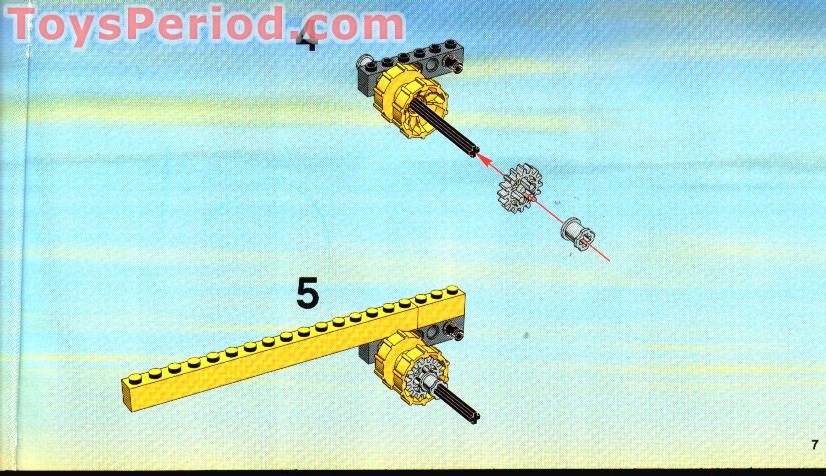 LEGO 7243 Construction Site Instructions and Parts List