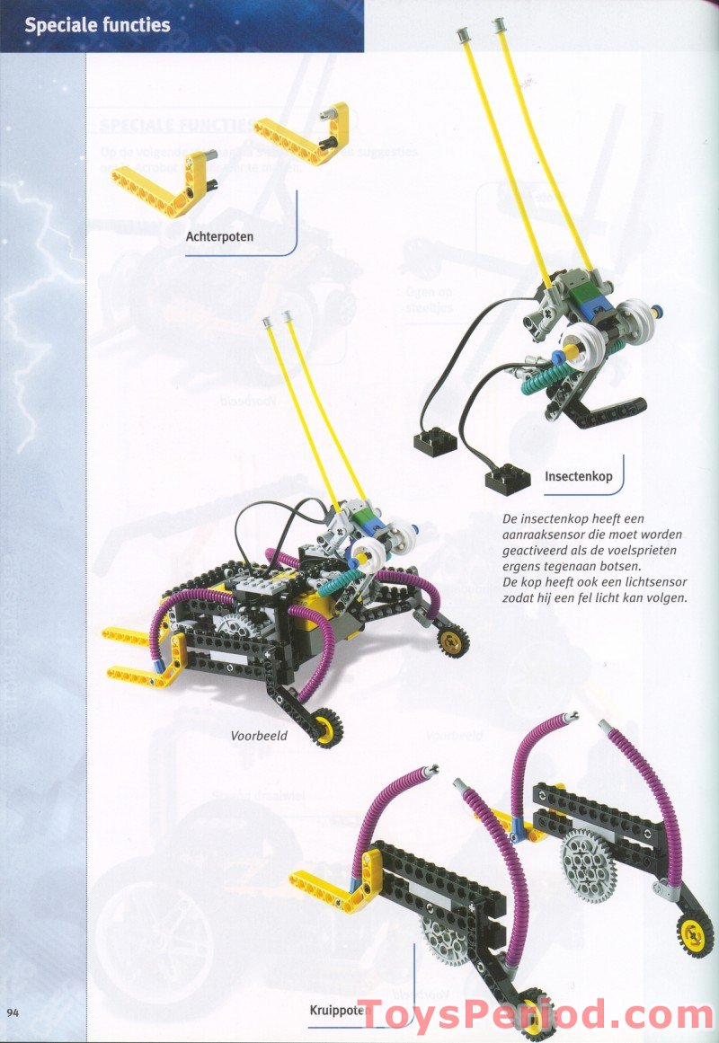 LEGO 9747 Robotics Invention System, Version 1.5 Instructions and Parts ...