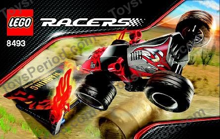LEGO 8493 Red Ace Instructions and Parts List