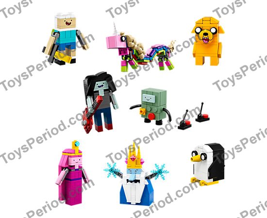 LEGO 21308 Adventure Time Set Parts List