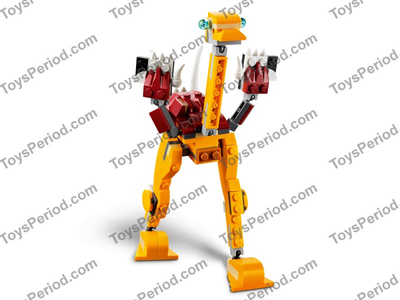 LEGO 31112 Wild Lion Set Parts List