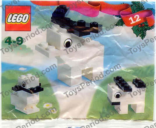 LEGO 4524-13 Advent Calendar 2002, Creator (Day 12) Reindeer Set Parts List