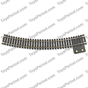 HO Track - Atlas 845 18" Radius Terminal Track Section HO Nickel S