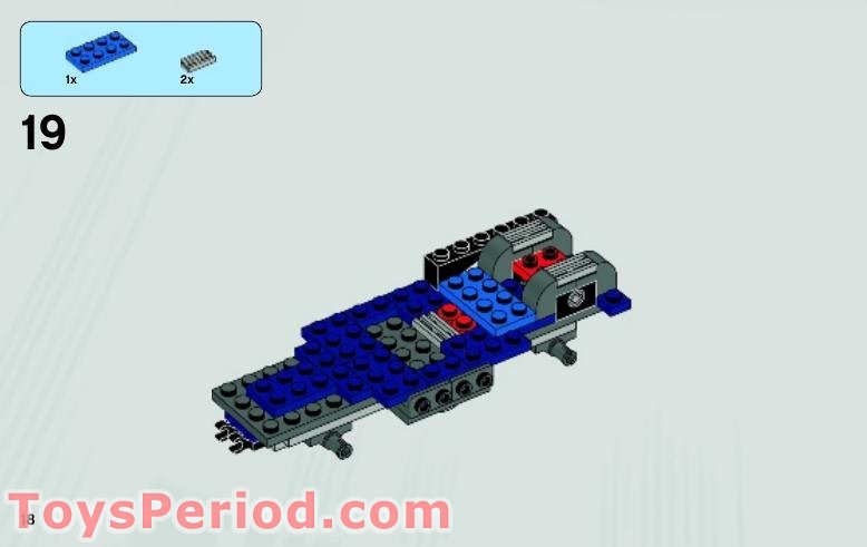 LEGO 6867 Loki's Cosmic Cube Escape Instructions and Parts List