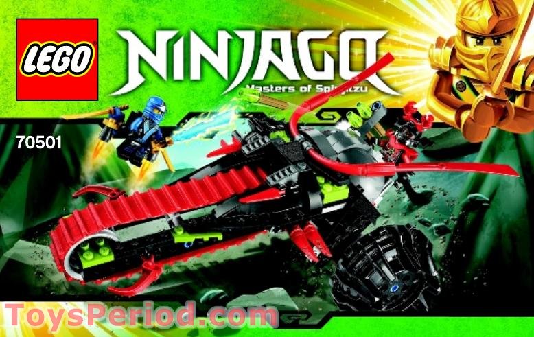 LEGO 70501 Warrior Bike Instructions and Parts List