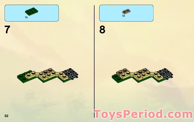 LEGO 70503 The Golden Dragon Instructions and Parts List