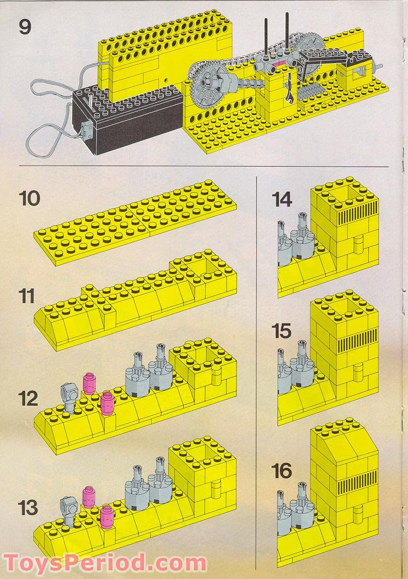 LEGO 744 Universal Building Set Instructions and Parts List