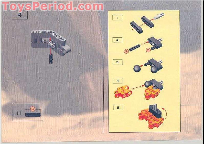 LEGO 10023 Bionicle Master Builder Set Instructions and Parts List