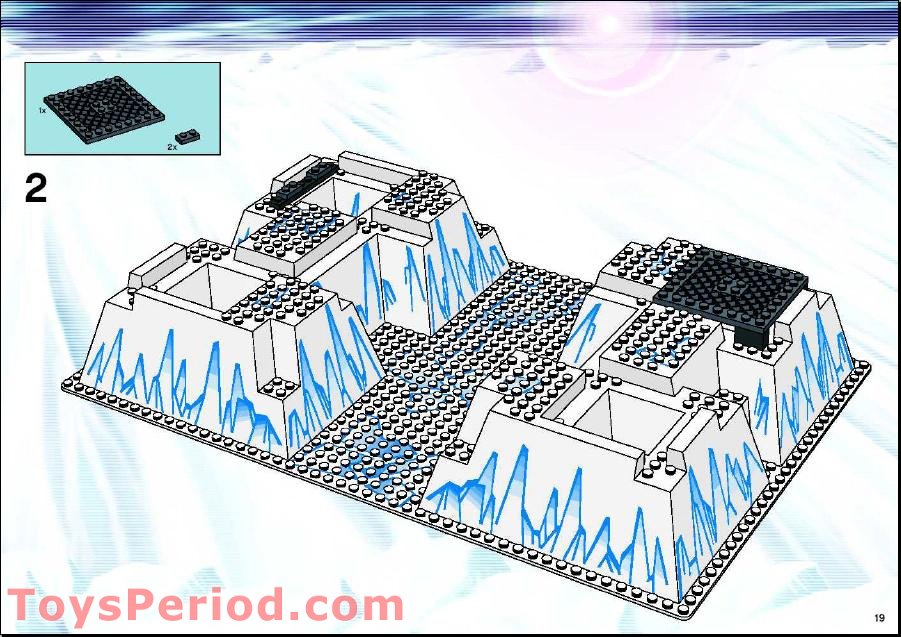 LEGO 4748 Ogel's Mountain Fortress Instructions and Parts List