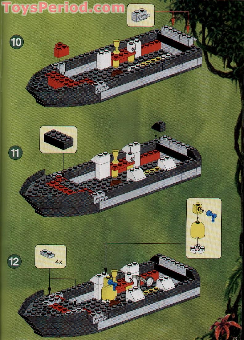 LEGO 5976 River Expedition Instructions and Parts List