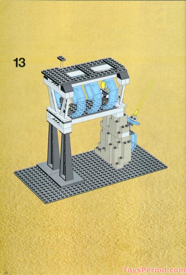LEGO 6991 Monorail Transport Base Instructions and Parts List