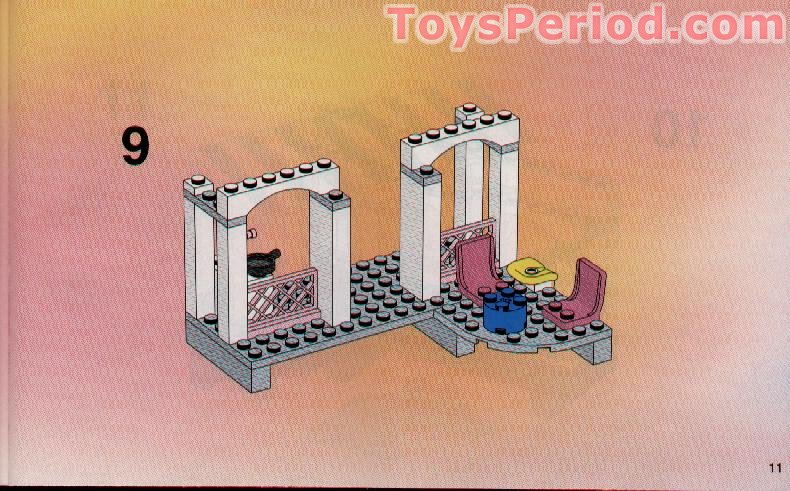 LEGO 6489 Seaside Holiday Cottage Instructions and Parts List