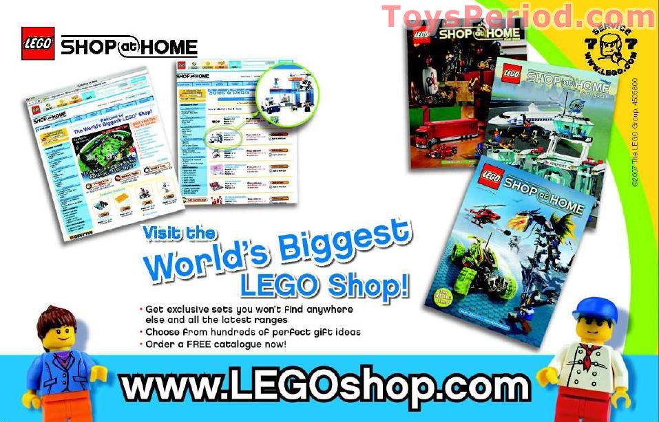 LEGO 7770 Deep Sea Treasure Hunter Instructions and Parts List