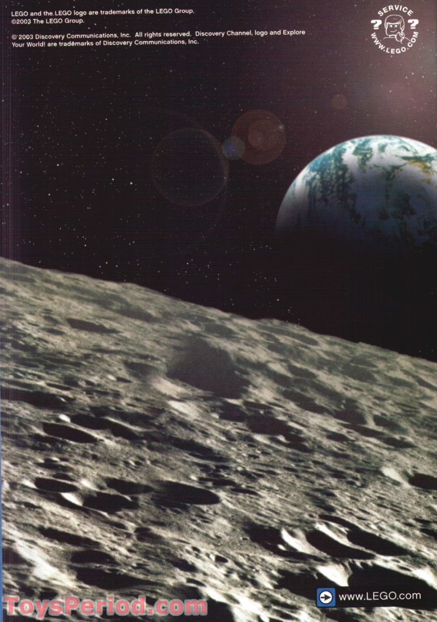LEGO 7468 Saturn V Moon Mission Instructions and Parts List