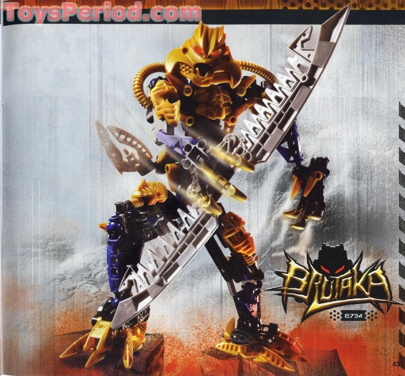 LEGO 8733 Axonn Instructions and Parts List