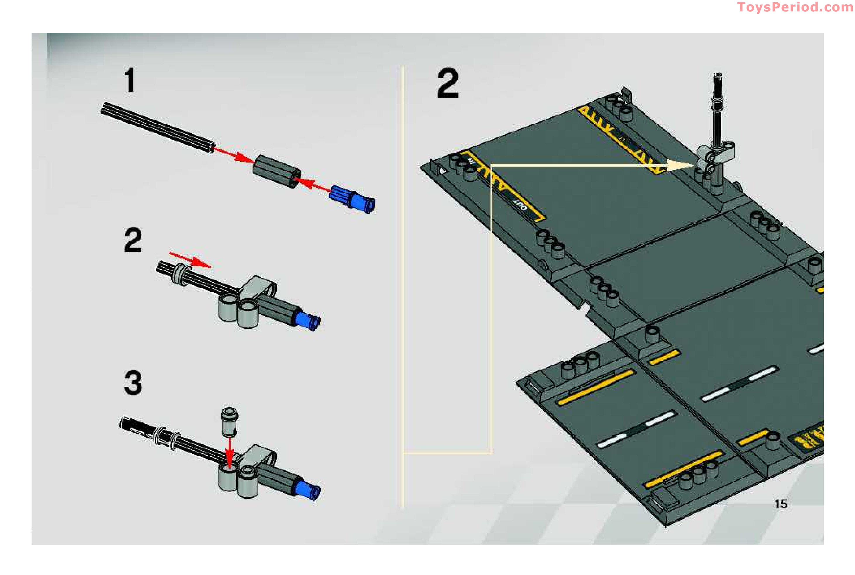 LEGO 8199 Security Smash Instructions and Parts List