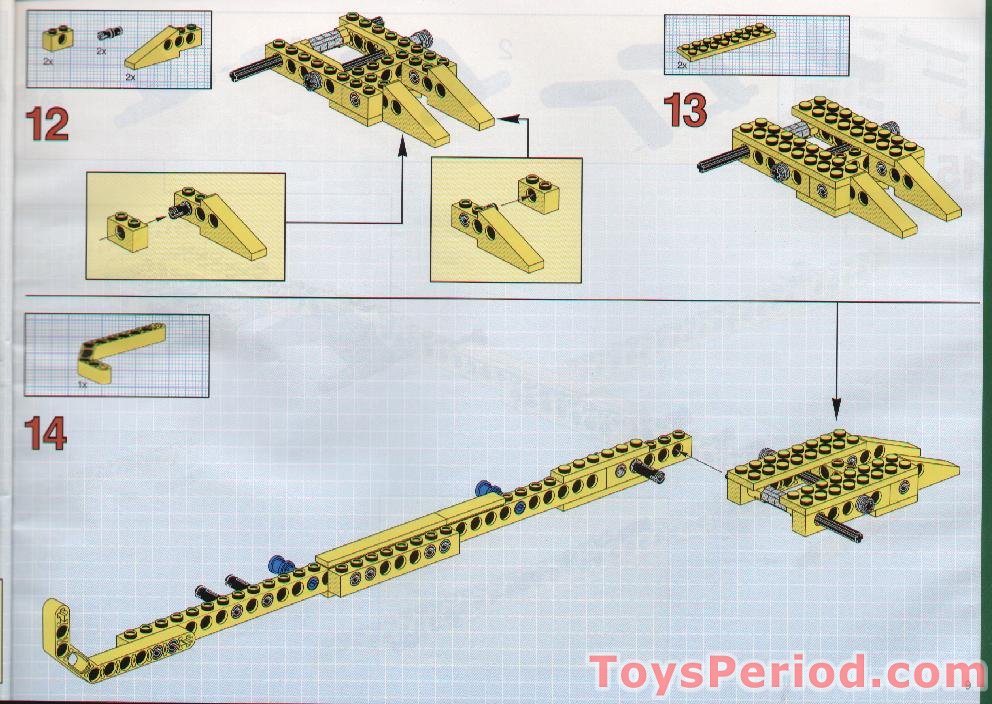 LEGO 8277 Giant Model Set Instructions and Parts List