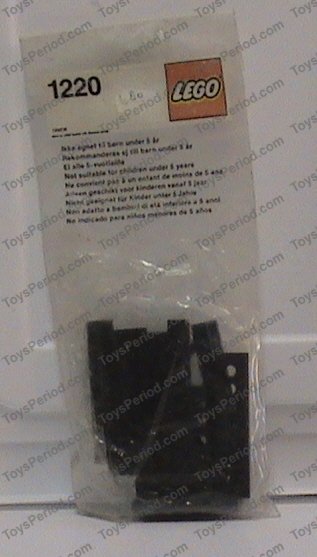 LEGO 1220-1 Girder Beams and Plates, Black Set Parts List