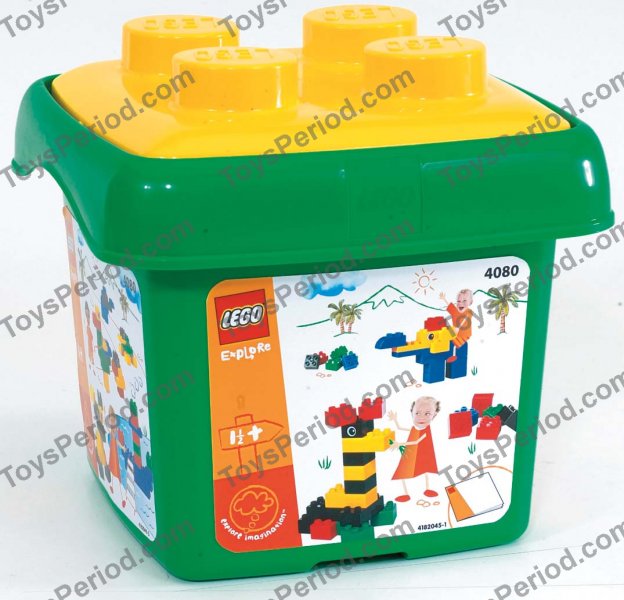 LEGO 4080-1 Small Brick Bucket Instructions and Parts List