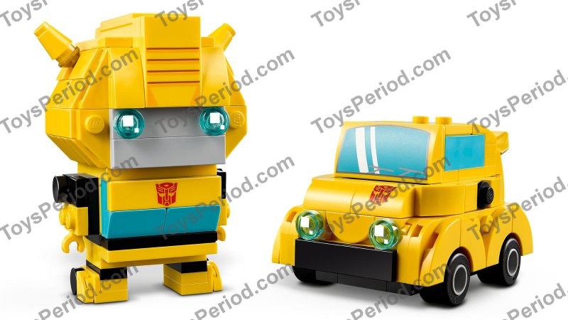 LEGO 40804 Bumblebee Robot & Vehicle Set Parts List