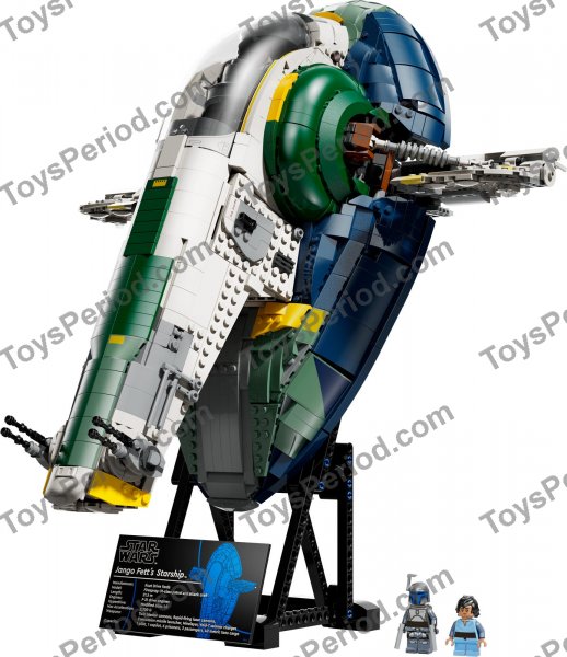 LEGO 75409 Jango Fett's Firespray-Class Starship - UCS Set Parts List